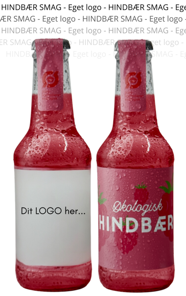 HINDBÆR økologisk DANSK produceret sodavand med EGET logo - ØKOLOGISK ...